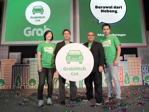 Grab Luncurkan Layanan GrabHitch Mobil di Indonesia