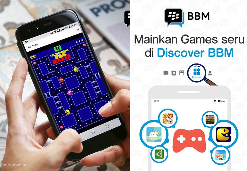 BBM Luncurkan Instant Games untuk Pengguna Indonesia